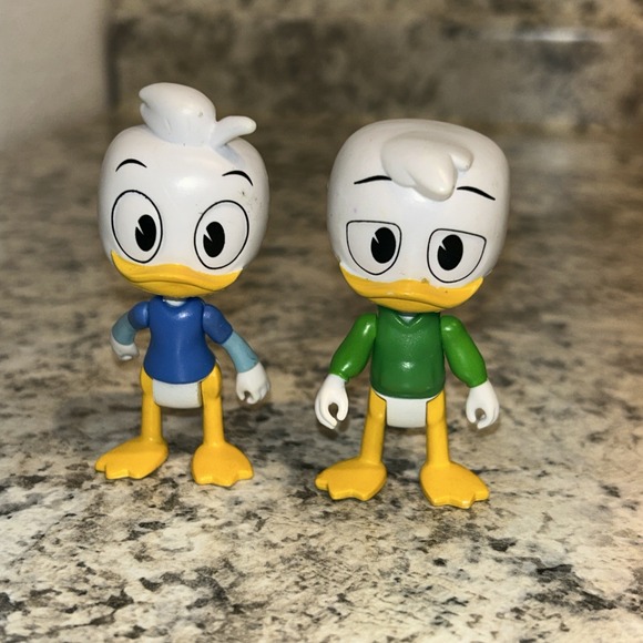 Toys | Ducktales Dewey Louie 3 Action Figure Set Duck Tales Scrooge ...